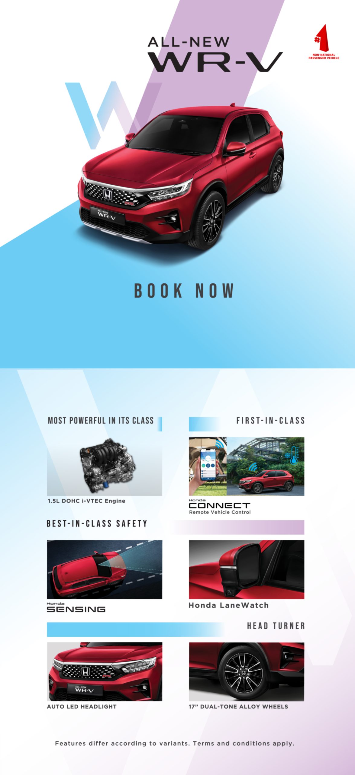 NEW HONDA WR-V - HONDA